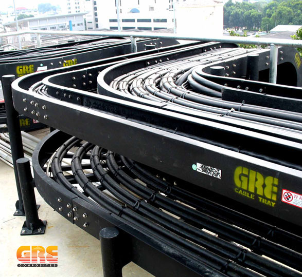 Form cable tray(fitting) - GRE COMPOSITES บริษัท จีอาร์อี คอมโพสิท จำกัด