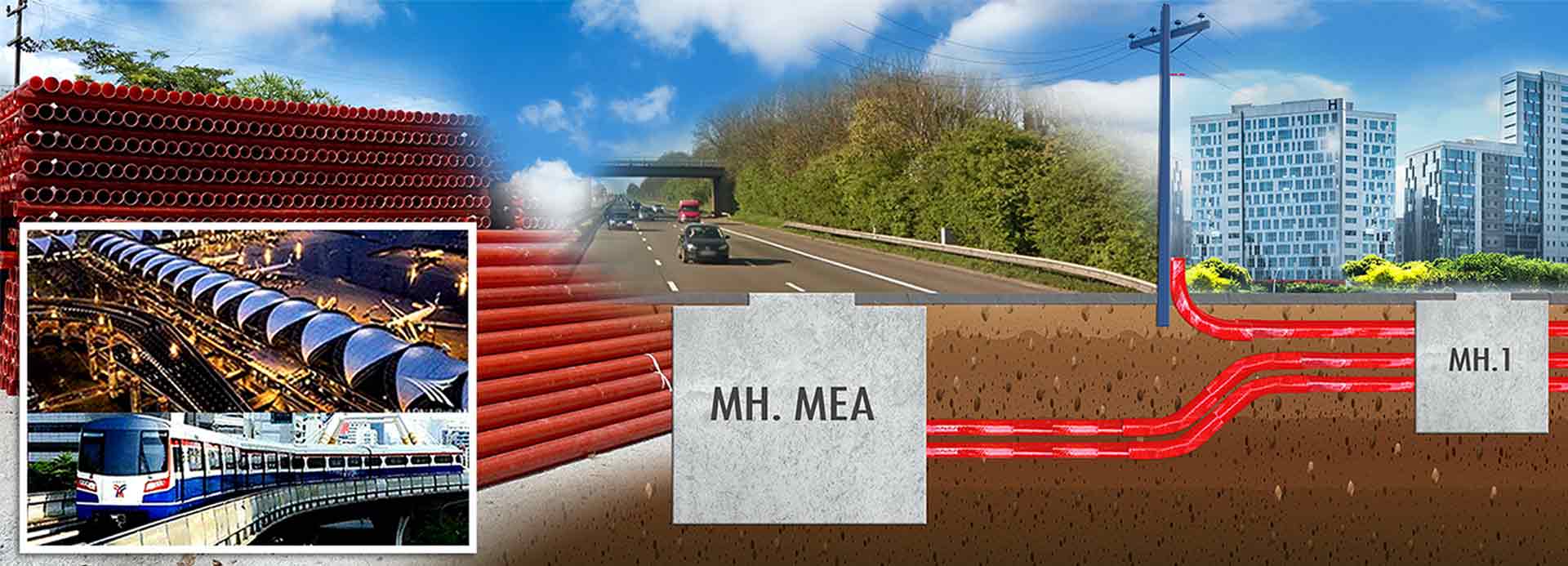 RTRC Conduit, GRE Conduit - GRE COMPOSITES