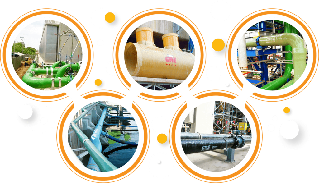 FRP Pipe - GRE COMPOSITES บริษัท จีอาร์อี คอมโพสิท จำกัด