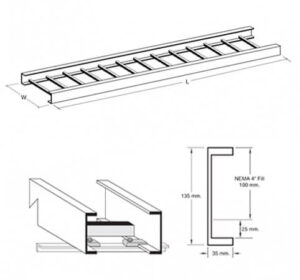 FRP Cable Ladder/ Cable Tray - Corrosion Resistanc, Light Weight